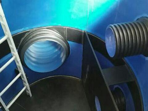 Catchpits constructed with HDPE - Cygnet Plastic Fabrications